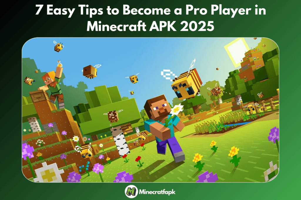 7 Easy Tips to Become a Pro Player in Minecraft APK 2025 - Minecratf Apk